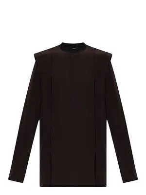 Victoria Beckham Silk Shirt - Brown