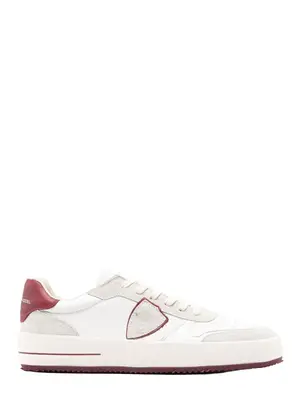 Philippe Model Panelled Sneakers - White
