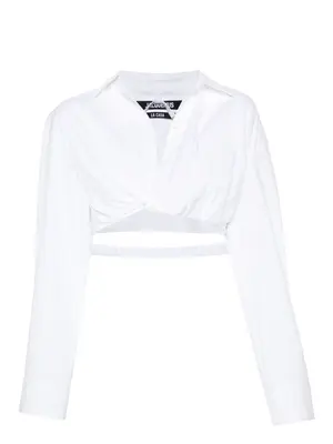 Jacquemus La Chemise Bahia Courte Shirt - White