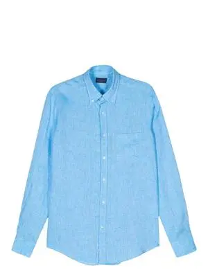 Paul & Shark Linen Shirt - Blue