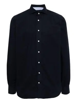N.peal Cannes Flannel Shirt - Blue