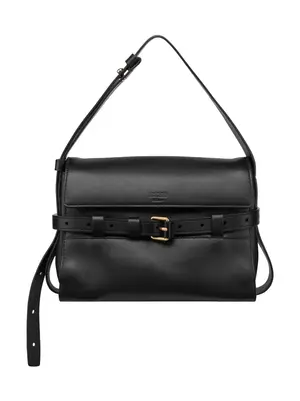 Moschino Tie Me Shoulder Bag - Black