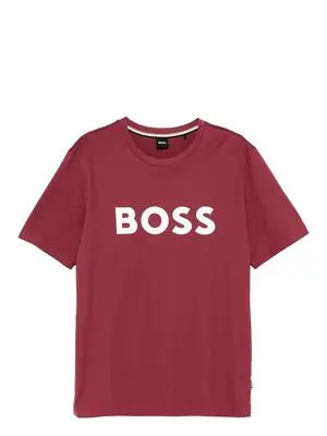 BOSS Logo-print T-shirt Red