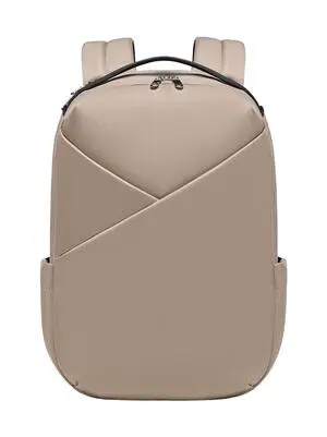 LUX AND NYX Origami 16-Inch Laptop Backpack Champagne Taupe