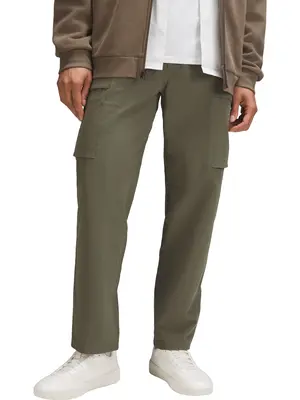 Lululemon Stretch Cotton Versatwill Relaxed-fit Cargo Pant - Army Green