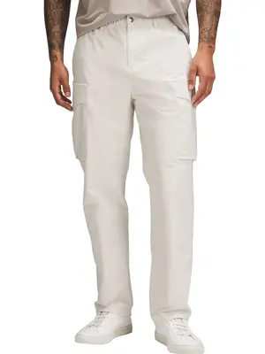 Lululemon Stretch Cotton Versatwill Relaxed-Fit Cargo Pant Bone