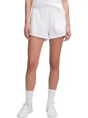 Lululemon Court Rival High-rise Relaxed Fit Shorts 3 - White/white