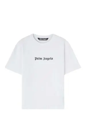Palm Angels Slim Fit T-shirt White/black