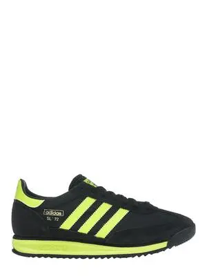 Adidas Sl72 Sneakers - Core Black/solar Yellow/gold Metallic