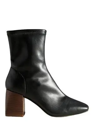 SILENT D Cabana Boots Black W/ Brown Stack