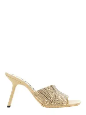Loewe Petal Mules - Beige O Tan