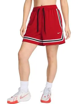 Nike Dri-fit Performance Basketball Shorts - University Red/black/white