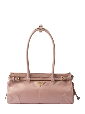 Prada Medium Leather Handbag - Lily-of-the-valley