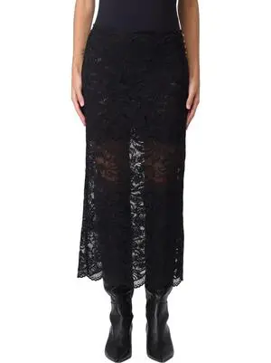Rabanne Lace Skirt - Black