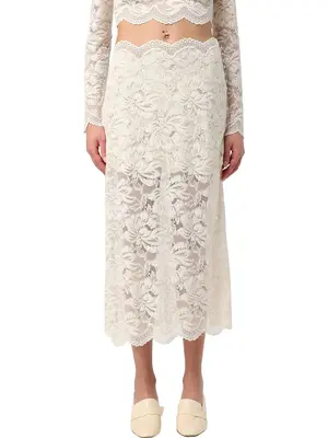 Rabanne Lace Skirt - Ivory