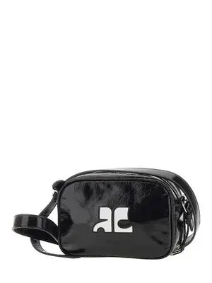 COURREGES Mini Bag - Black