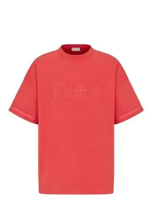Dior X Stone Island Oversized T-shirt - Red