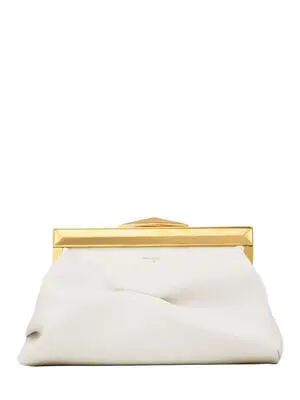 JIMMY CHOO Diamond Frame Clutch - Neutral