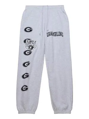 TRAVIS SCOTT X Mitchell & Ness Grambling Tigers Classic Sweatpants - Heather Gray