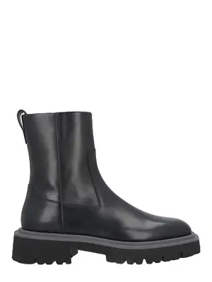 FERRAGAMO Calfskin Ankle Boots - Black
