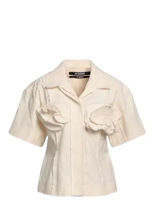 Jacquemus Classic Collar Shirt - White