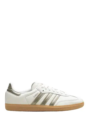 Adidas Samba Og Cyber Metallic Sneakers - White