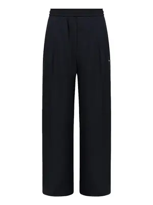 Moncler Loose-leg Trousers - Black