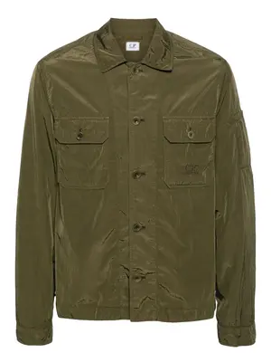 C.P. COMPANY Chrome-r Shirt Jacket - Green