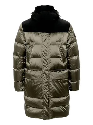 Paul & Shark Hooded Padded Parka - Green
