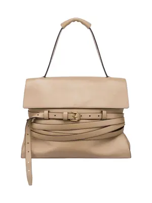 Moschino Tie Me Tote Bag - Neutrals