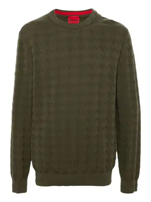 Hugo Organic Cotton Jumper - Green
