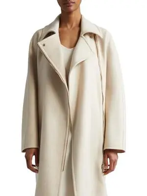 Max Mara Agosto Virgin Wool Coat - Beige