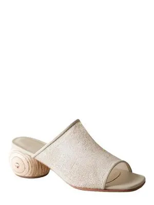 HUMA BLANCO Milla Jute Slide Sandal Natural Jute