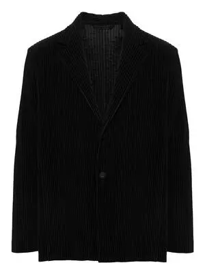 Issey Miyake Plissé Blazer - Black