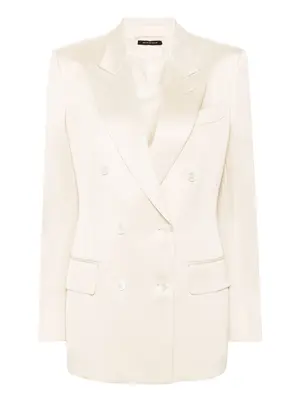 TOM FORD Double-breasted Blazer - Neutrals