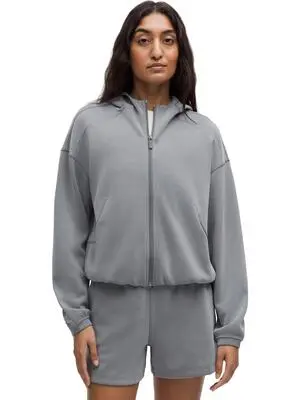 Lululemon Softstreme Full-Zip Hoodie Solar Grey
