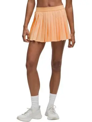 Lululemon High-Rise Pleated Tennis Skirt Rock Melon