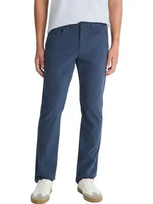 Vince Dylan Slim Fit Peached Stretch Cotton Pants - Washed Ink