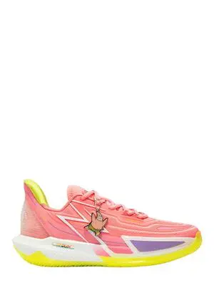 361 DEGREES Big3 4.0 Quick Pro Spongebob Squarepants Patrick Star Sneakers - Pink/yellow/violet