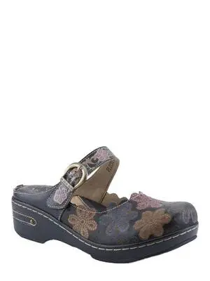 SPRING STEP SHOES Flochino Platform Mule - Black Multi