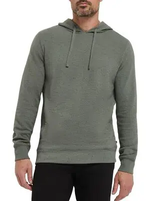 Travis Mathew Cloud Waffle Knit Hoodie - Dark Olive
