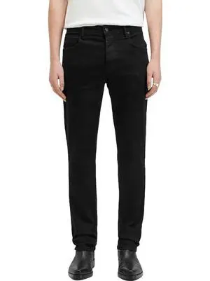 ALLSAINTS Sid Skinny Jeans - Jet Black