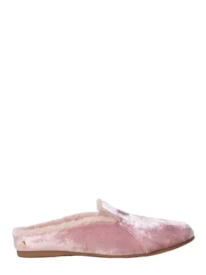 MAVE & CHEZ Mave & Chez Maya Velvet Slippers Rosa
