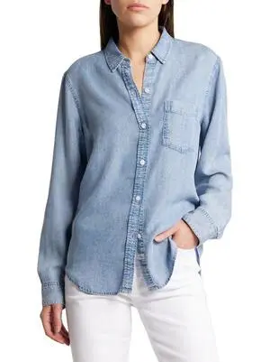 Rails Ingrid Chambray Shirt - Med Vintage Cloud Wash