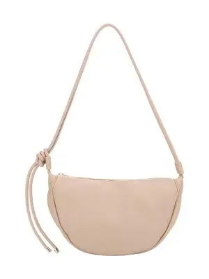 MALI + LILI Aria Recycled Vegan Leather Shoulder Bag - Sand