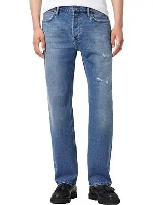 ALLSAINTS Reid Straight-leg Jeans - Washed Indigo