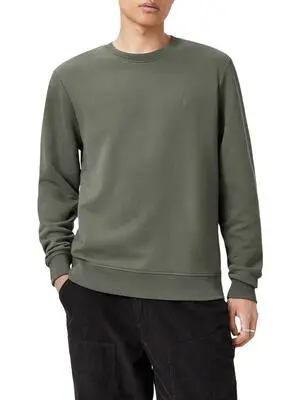 ALLSAINTS Raven Crewneck Sweatshirt - Gastor Green