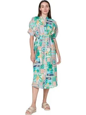 WALNUT MELBOURNE Berlin Shirt Dress - Copacabana