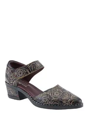 SPRING STEP SHOES Jazzberry Pump - Black Multi