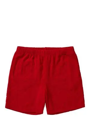 Supreme Terry Jacquard Logo Short - Red